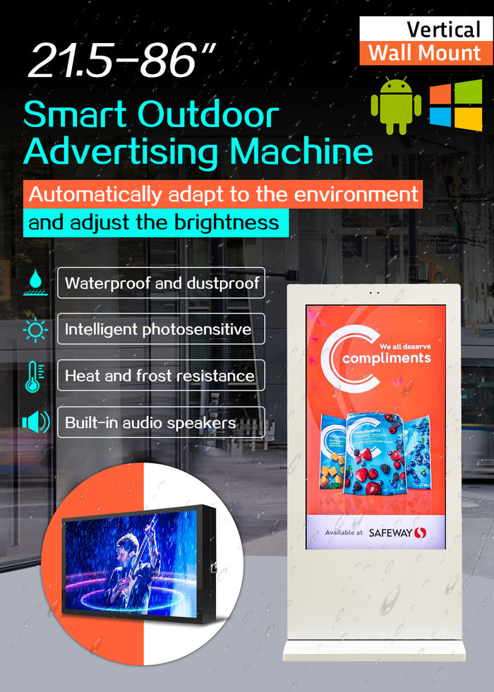 Leangle Digital Signage Touch Advertising Screen Holographic Display