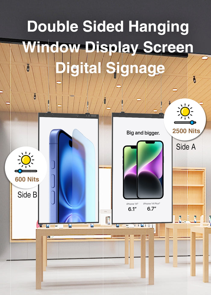 Leangle Digital Signage Touch Advertising Screen Holographic Display