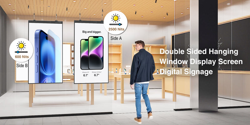 Leangle Digital Signage Touch Advertising Screen Holographic Display