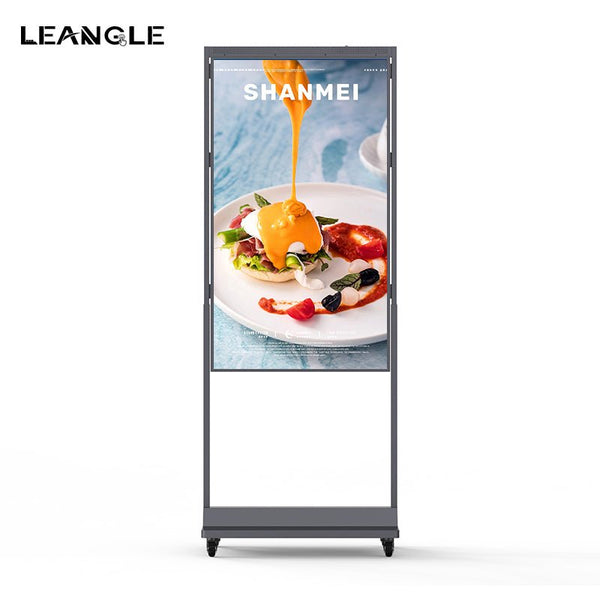 Double-Sided Vertical Window Display Screen Digital Signage