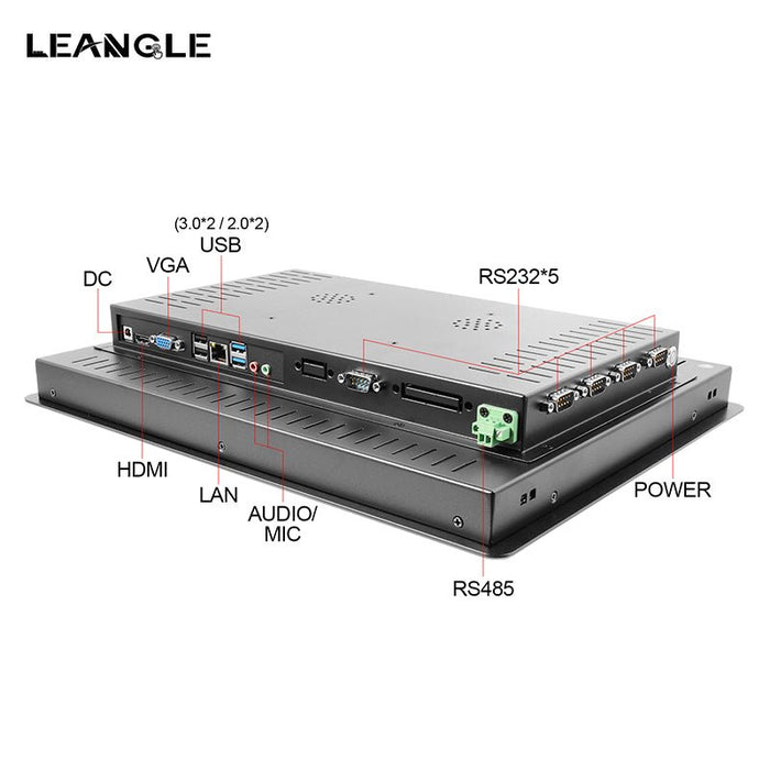 Industrial Panel PC Capacitive Touch Screen IP65 Rear Mount Tablet